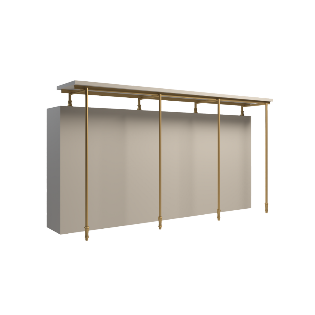 Raised Counter Support - 4 Leg