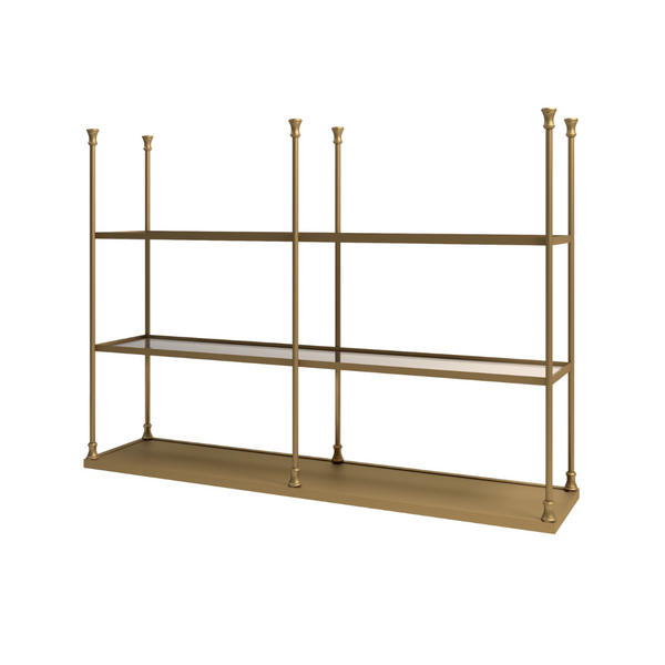 Double Ceiling Mount Shelf - Three Tier
