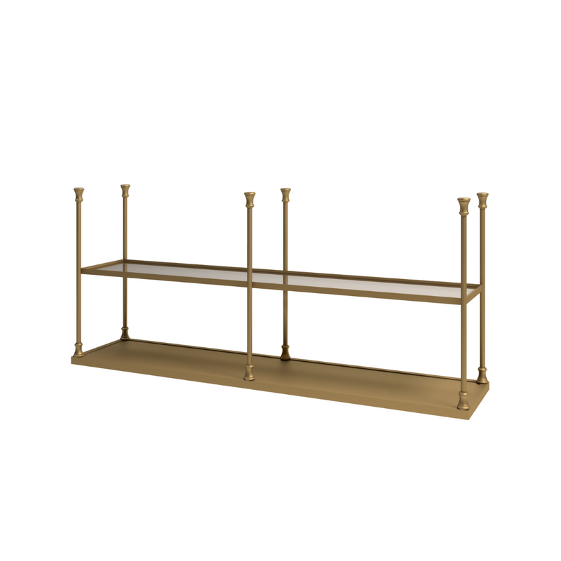 Double Ceiling Mount Shelf - Two Tier
