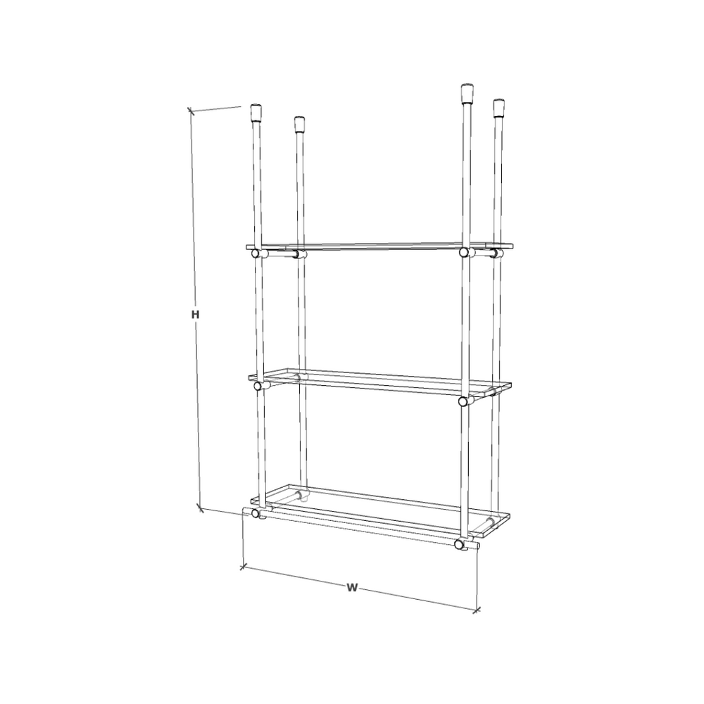 Bistro Ceiling Shelf