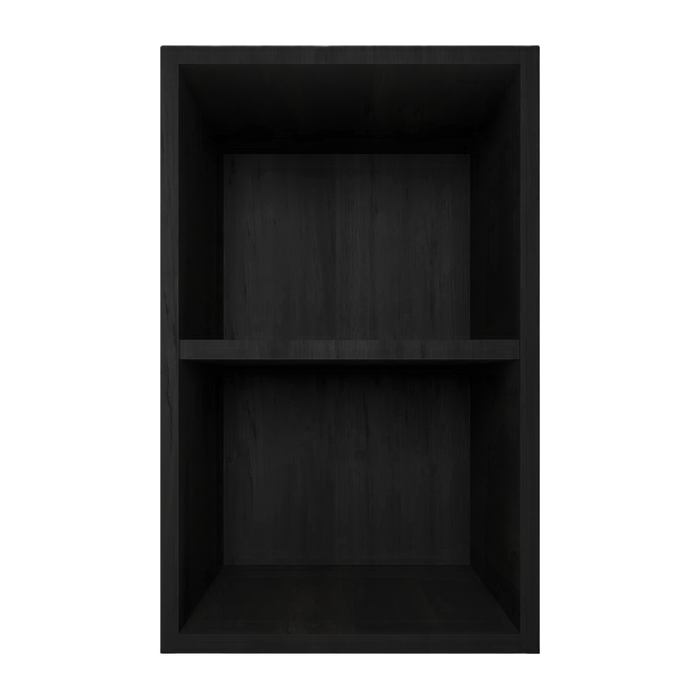 12" Deep Cabinet - Metal Door with Shelves