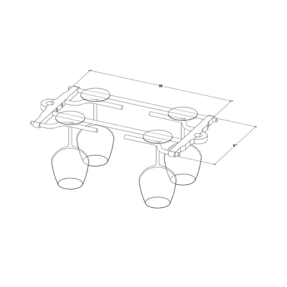 Linear Stemware Holder