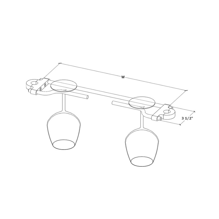 Linear Stemware Holder