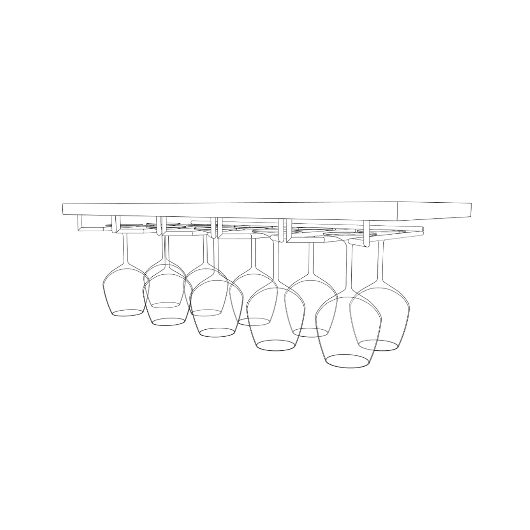 Stemware Insert – Fittings Metal Collection