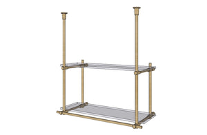 Bistro Wall to Ceiling Shelf