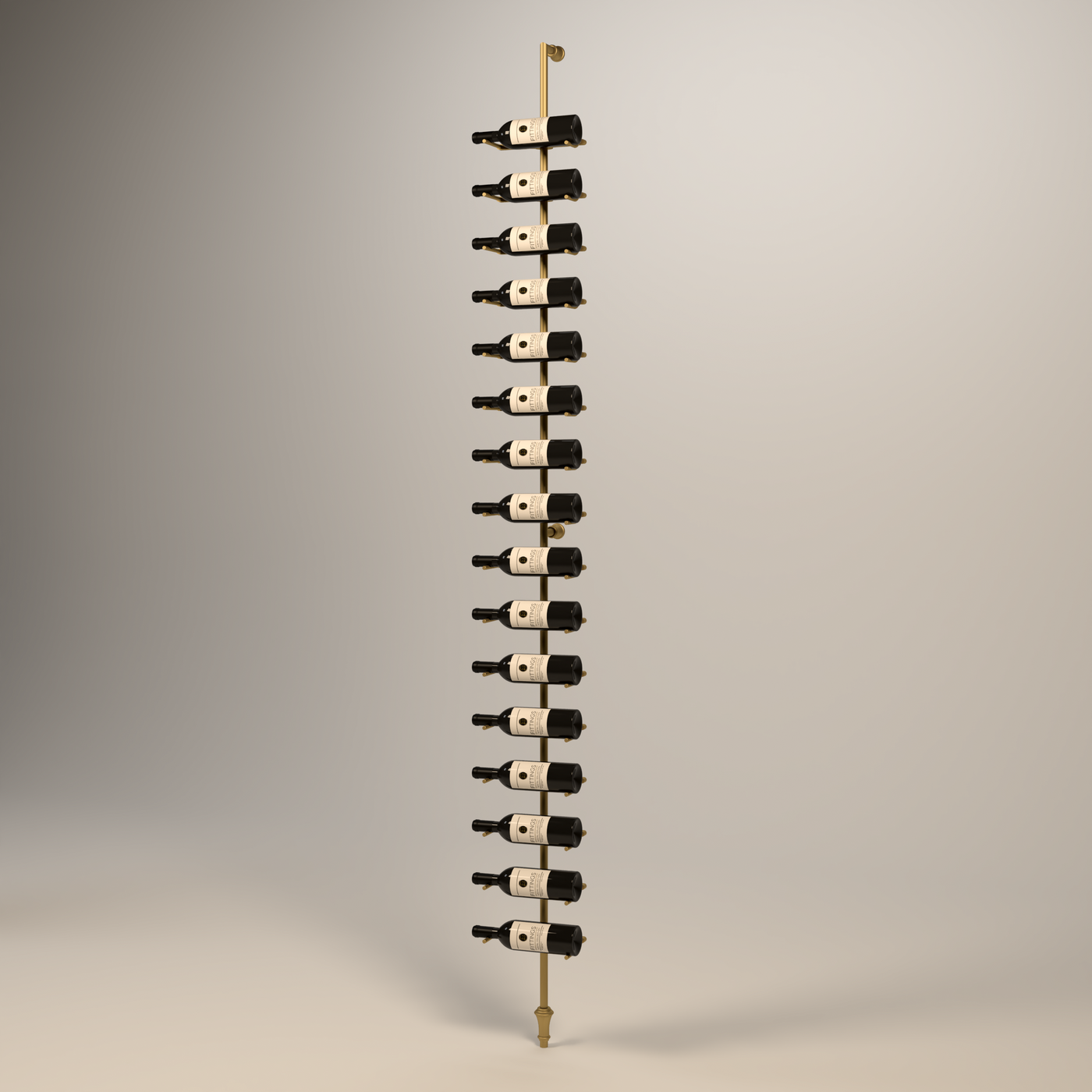 Cantilever Label Out Wine Rack