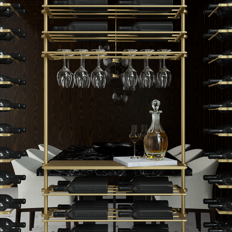 Lazio Wine Wall - 120 Bottles