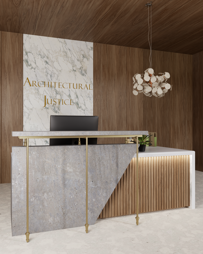 Raised Counter Support - 3 Leg