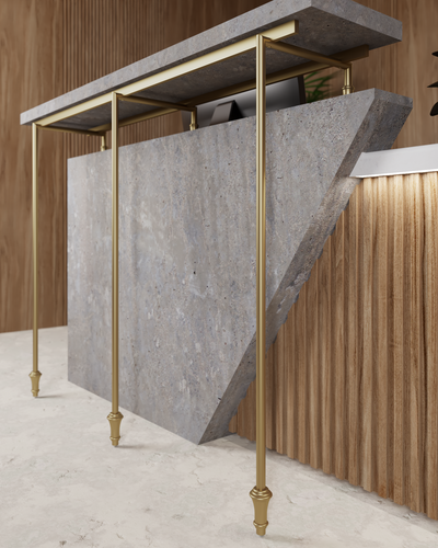 Raised Counter Support - 3 Leg