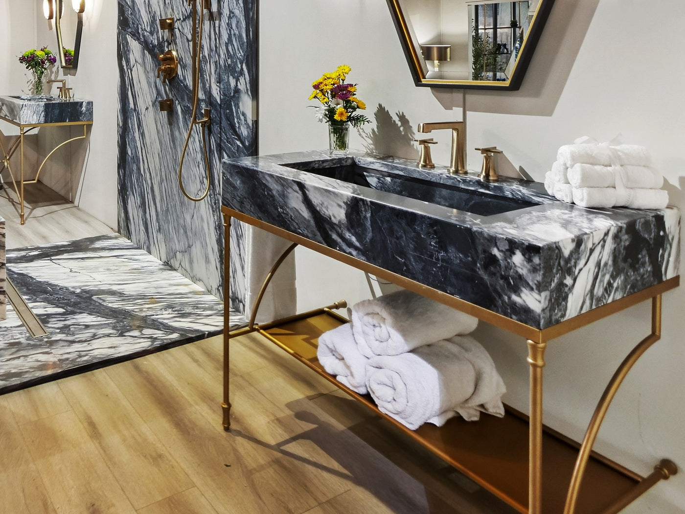 Metal Vanity Bases | Modern Bathroom Vanity Base | Fittings