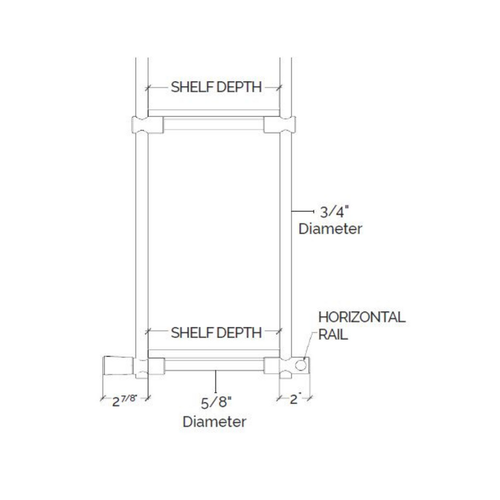 Bistro Wall Shelf