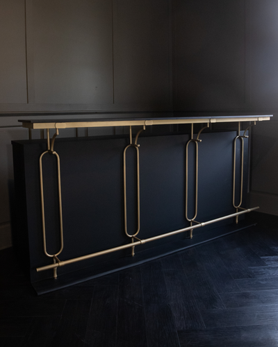 Bar Support System with Foot Rail