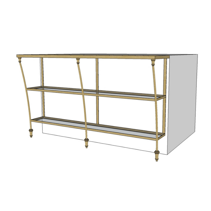 Double Tapered Island End Cap