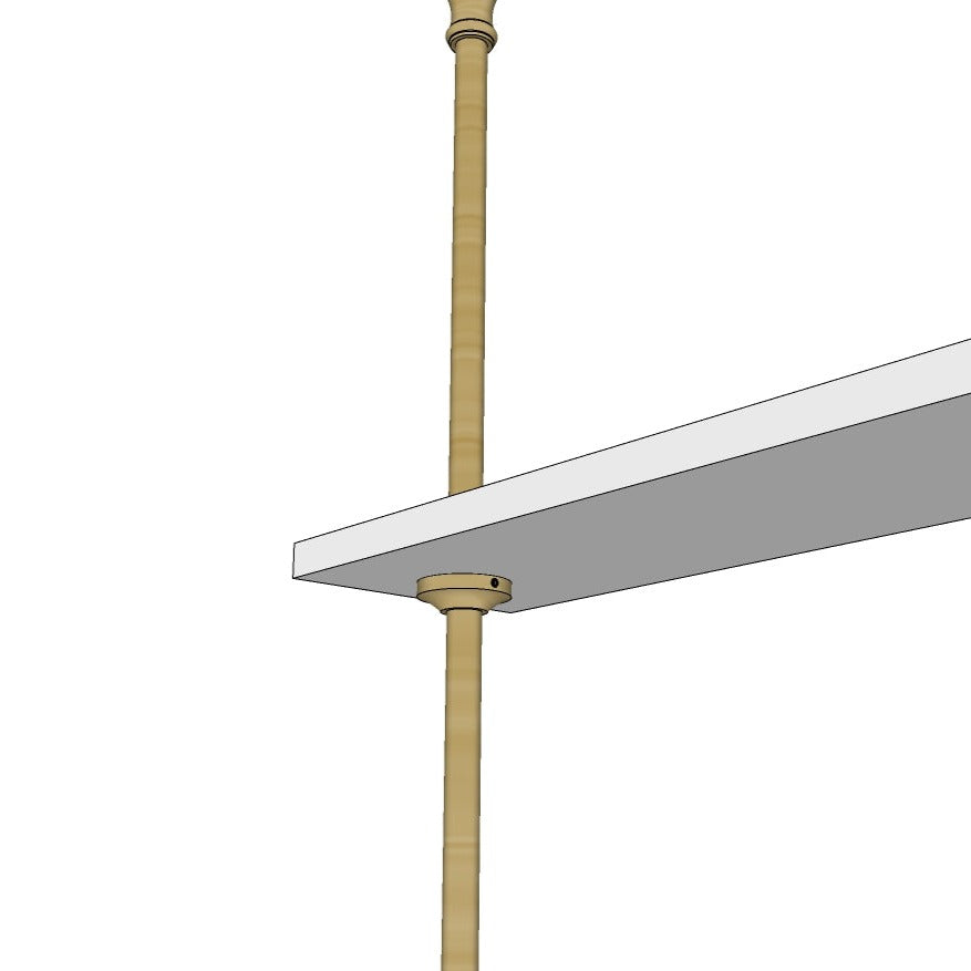 Mono Shelf Support Disk – Fittings Metal Collection
