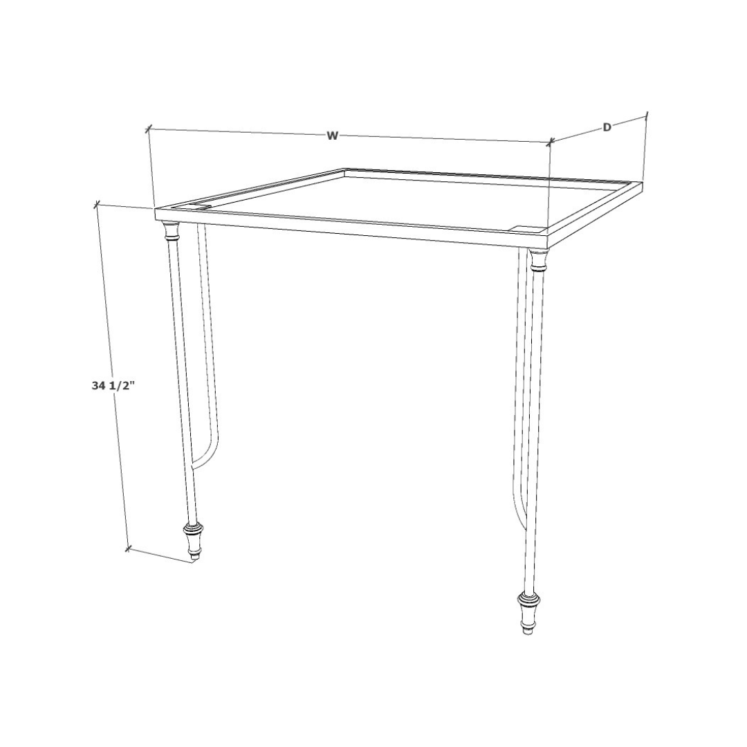 Open Table Extension – Fittings Metal Collection