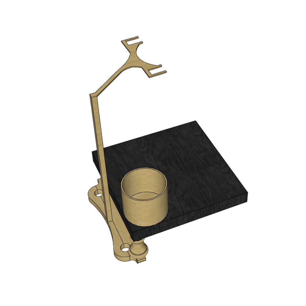 Pivot Wine Shelf – Fittings Metal Collection