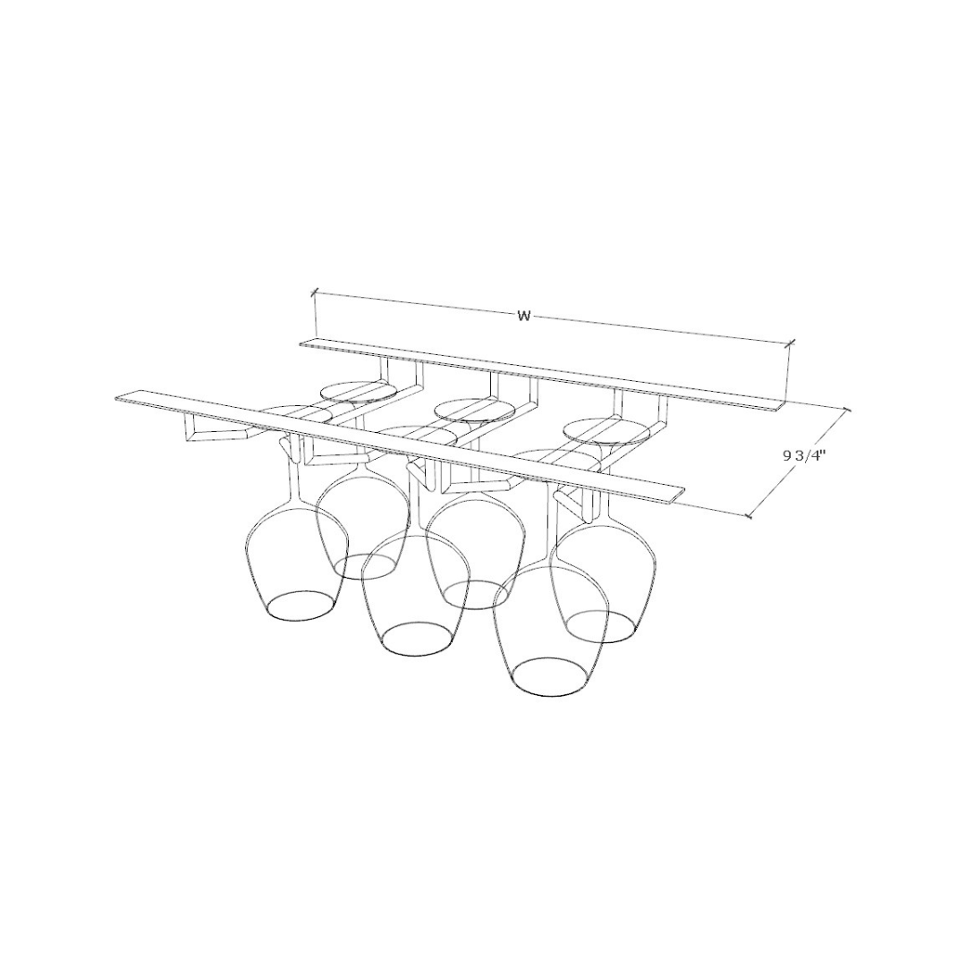 Stemware Insert – Fittings Metal Collection