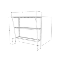 Tapered Island End Cap